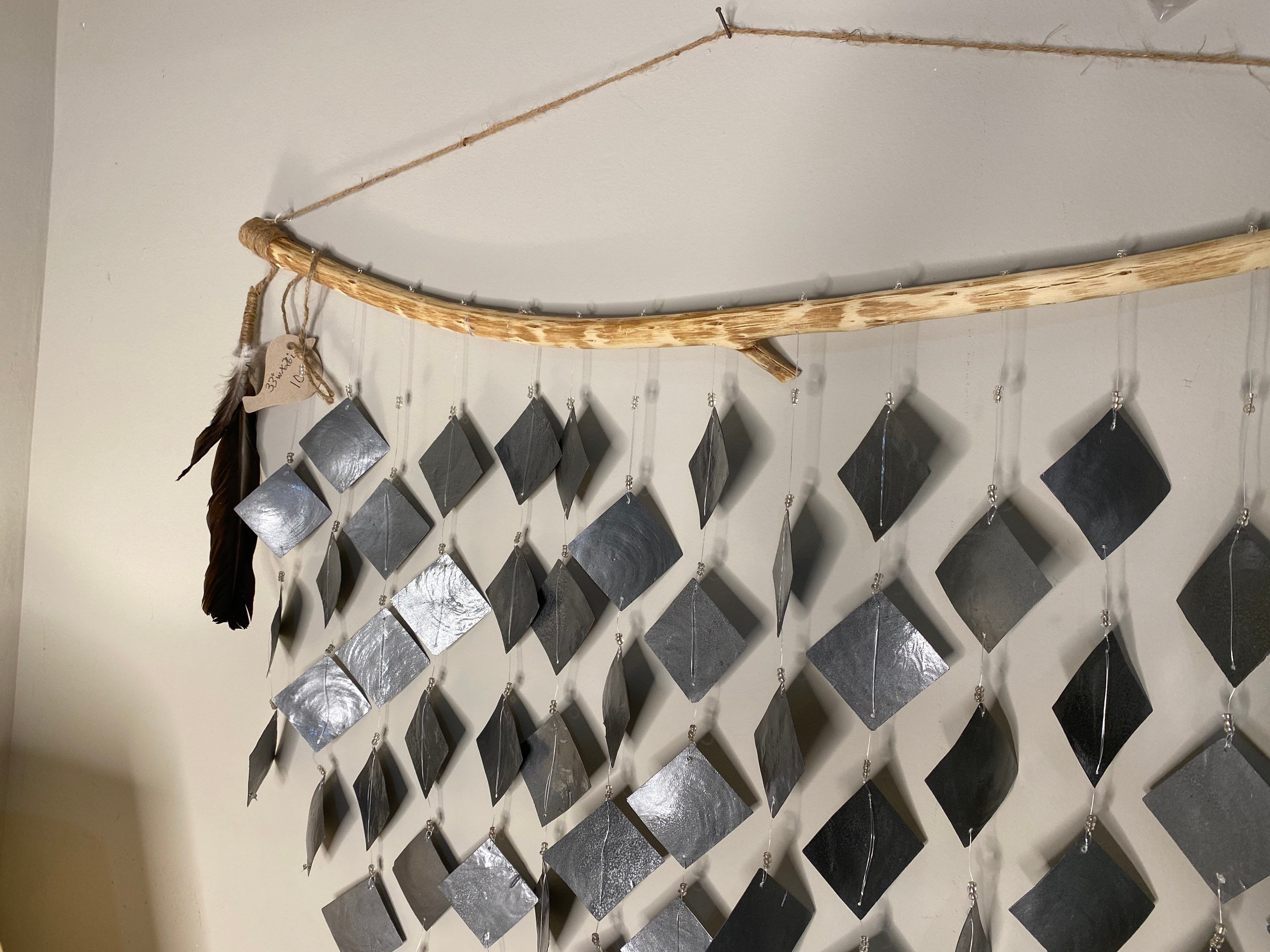 Capiz Wall/window Curtain Decor - Etsy