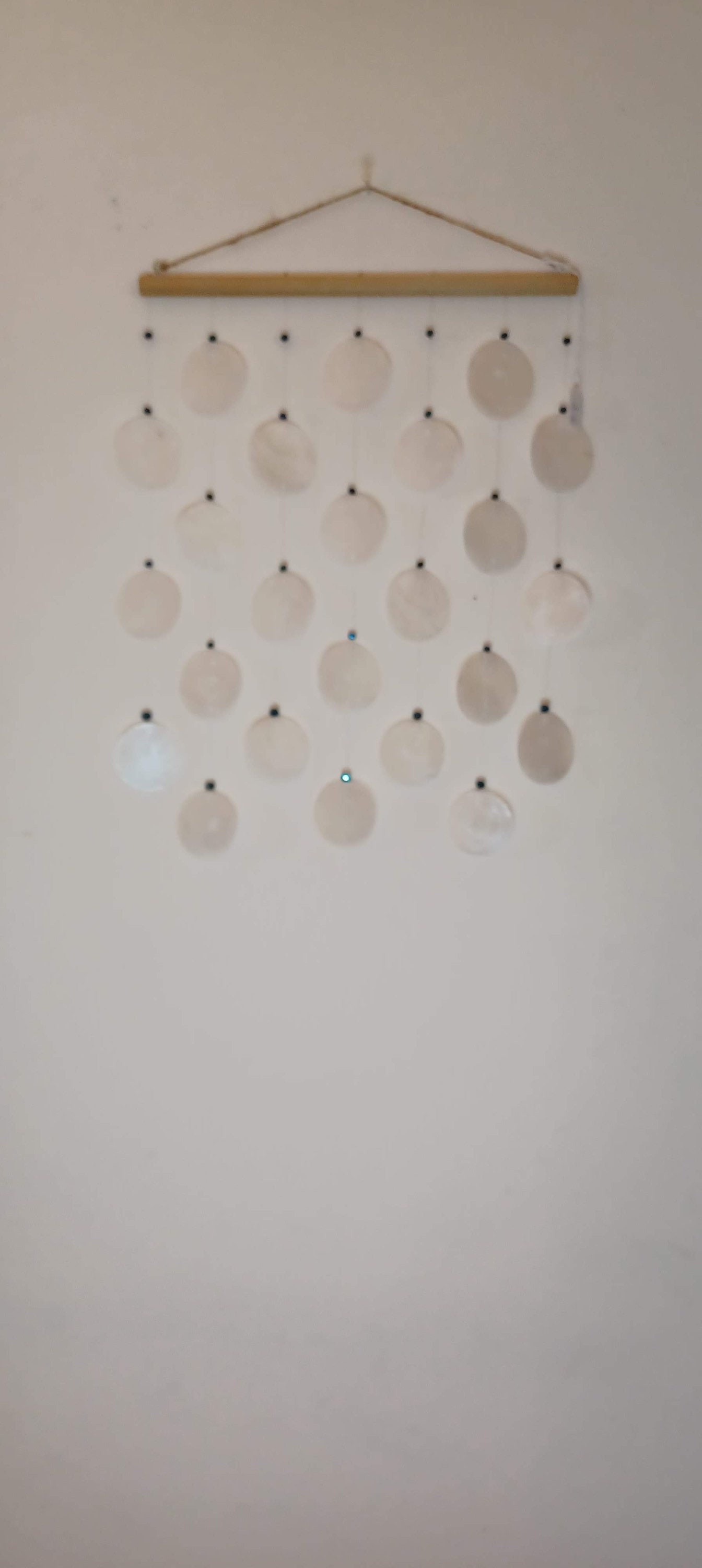 Capiz Shell Wall Decor Boho Window/wall Art Capiz and Glass - Etsy