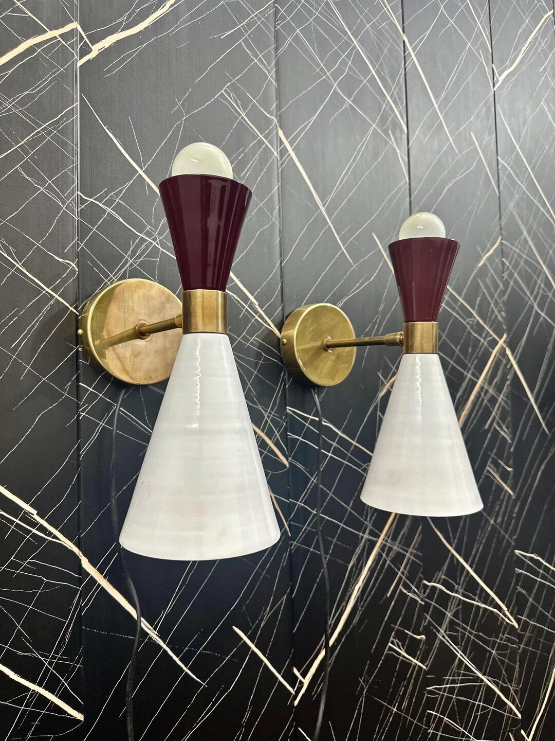 Customized Mid Century Modern Wall Scones Contemporary Wall Lighting ...