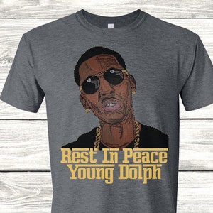 RIP Young Dolph Shirt Rest in Peace Young Dolph Unisex Shirts Young ...
