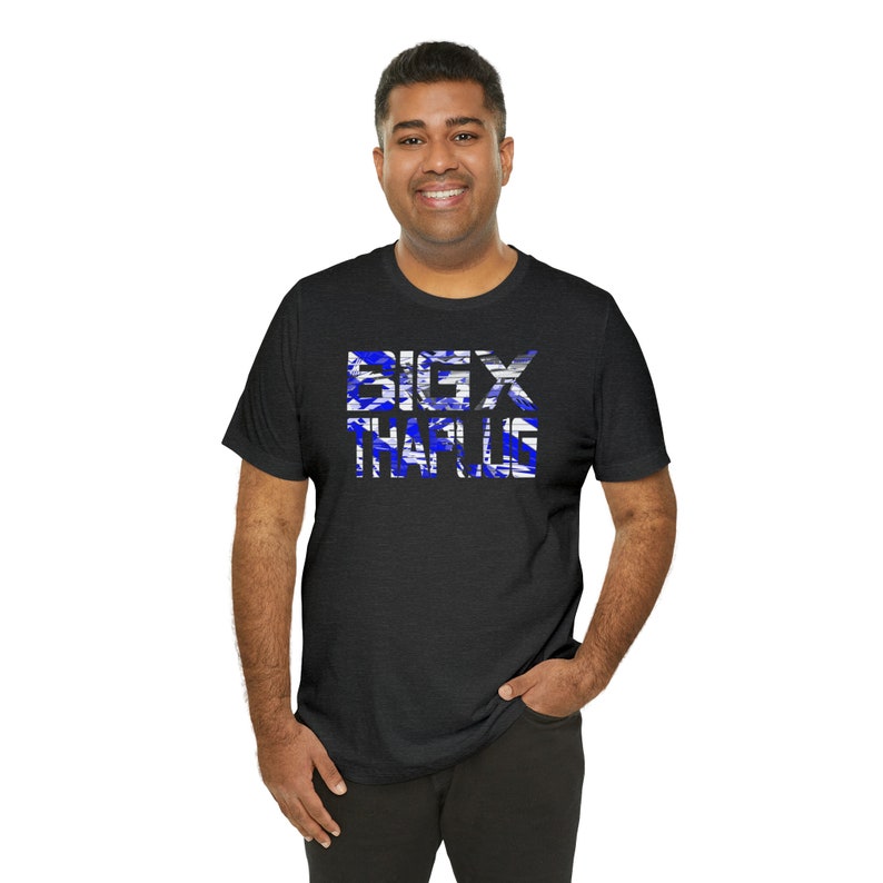 Bigx Blue Stripes Shirt / Bigxthaplug Clothing / Big Stepper Tshirt ...