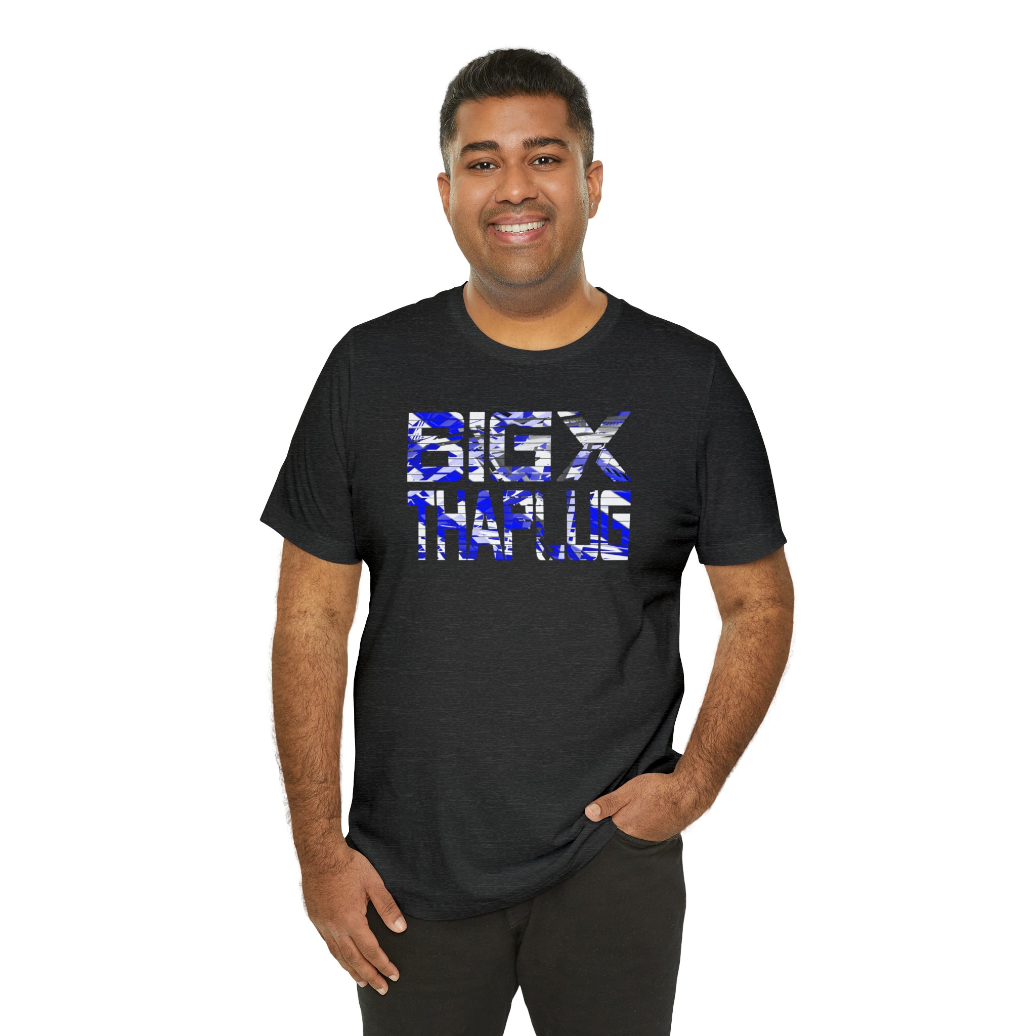 Bigx Blue Stripes Shirt / Bigxthaplug Clothing / Big Stepper Tshirt ...