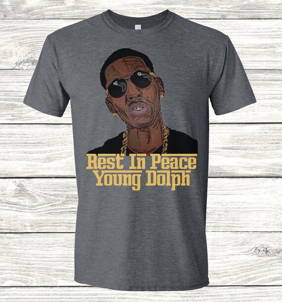 RIP Young Dolph Shirt Rest in Peace Young Dolph Unisex Shirts - Etsy