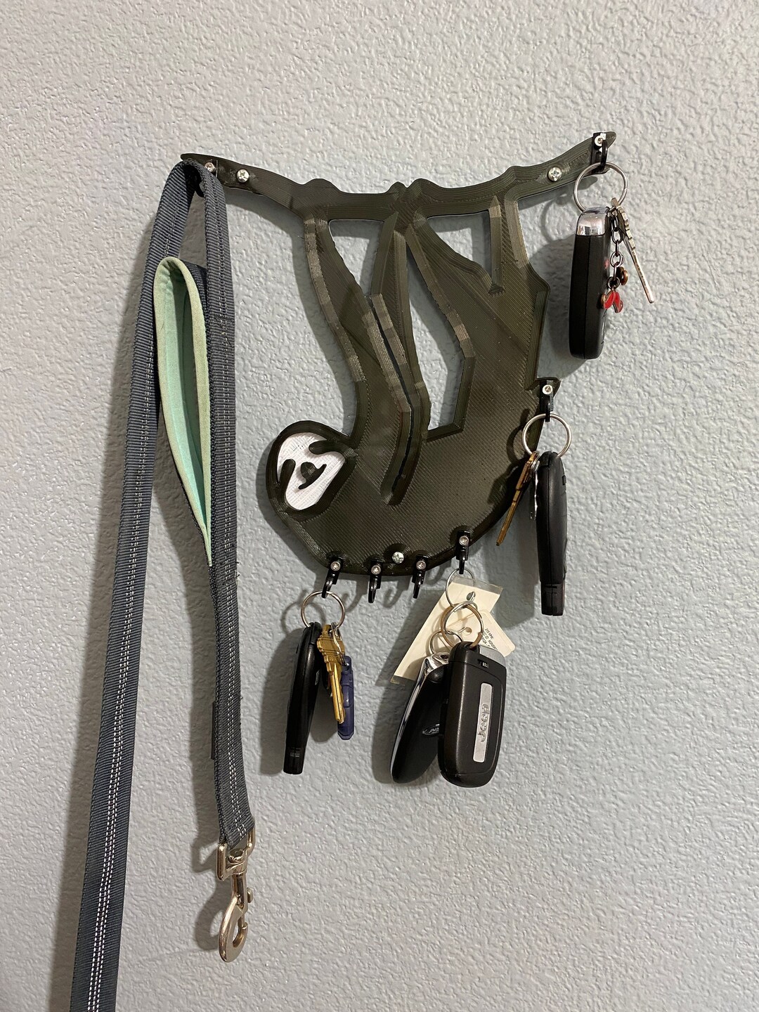 Sloth Keychain Rack - Etsy
