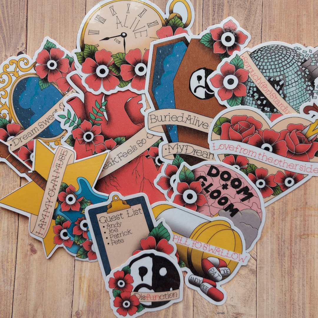 Fall Out Boy so Much (for) Stickers Vinyl Covered Stickers - Etsy