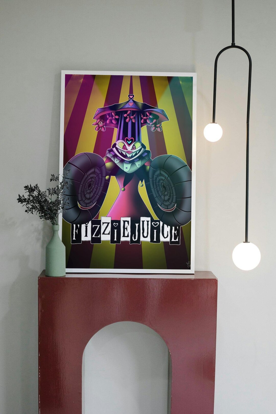 Fizziejuice Fizzarolli Helluva Print - Etsy