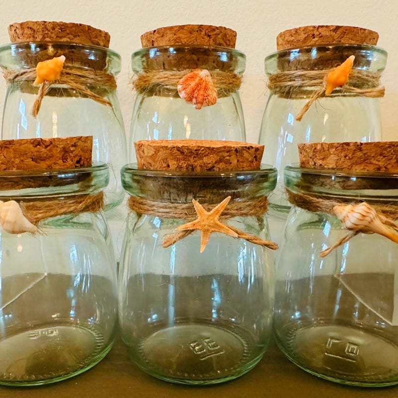 Nautical Jar With Rope - Etsy