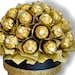 Luxury Ferrero Rocher Round Cake Giftbox. Gift for Birthday ...