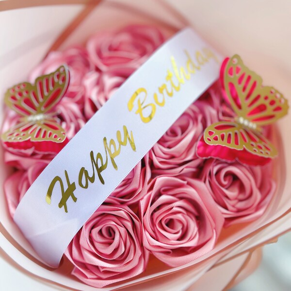 Flower Ribbon - Etsy