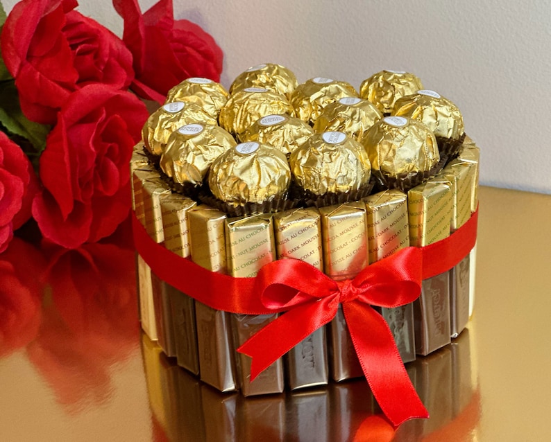 Ferrero Rocher Heart Shaped Gift. Luxury Chocolate Giftbox - Etsy
