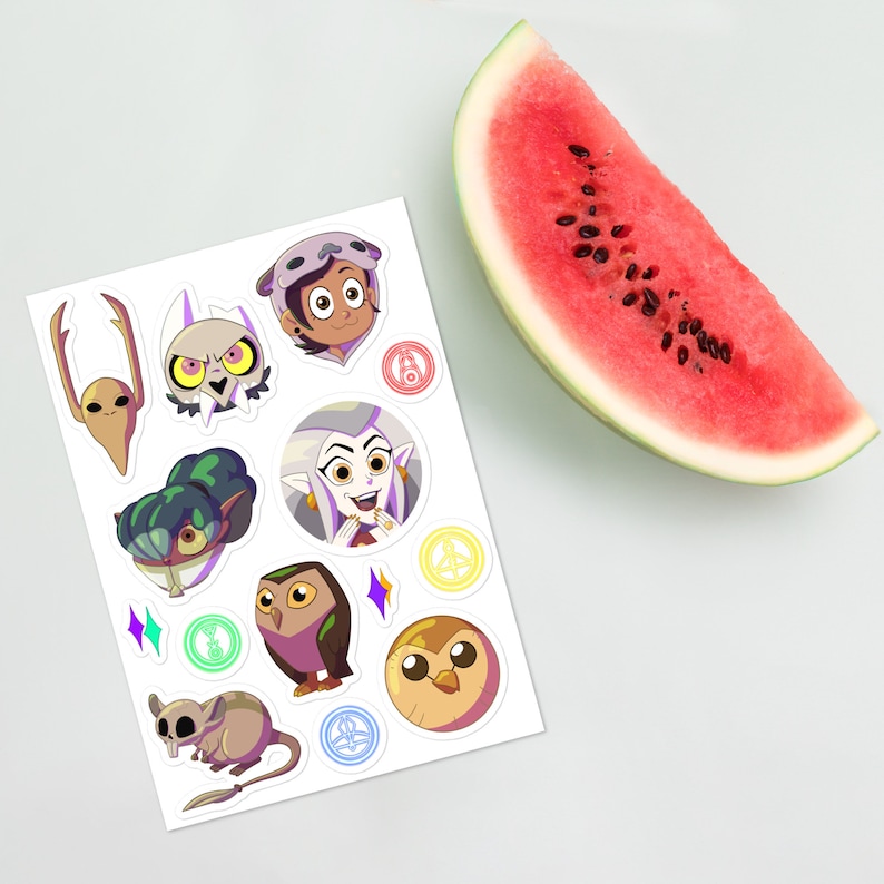 Owl House Sticker Sheet - Etsy