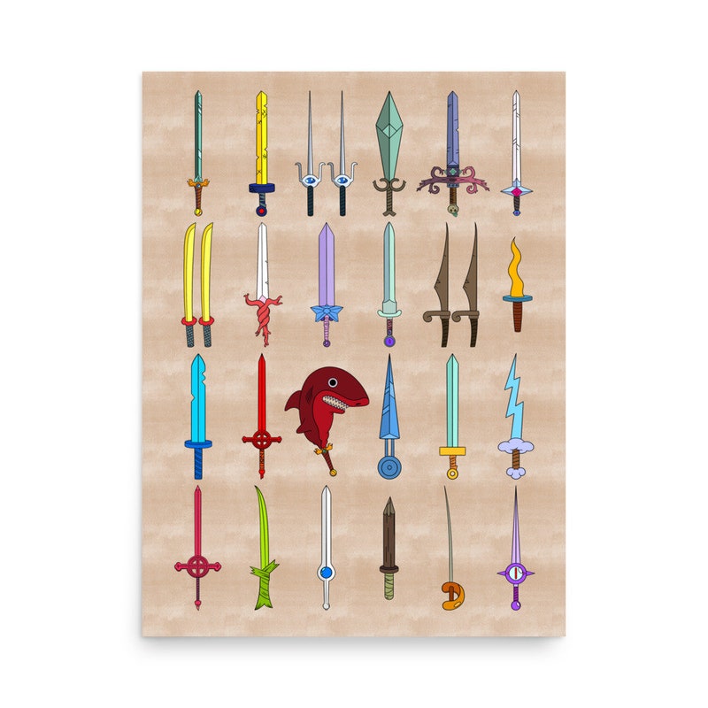 Adventure Time Poster - Etsy