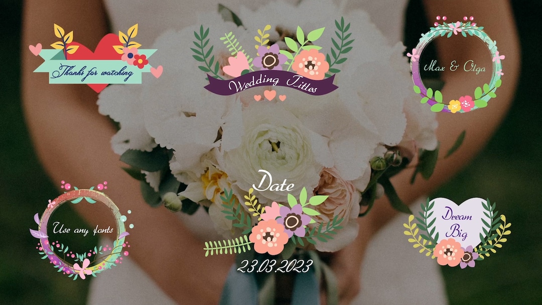 Wedding-titles-pack...wedding,marriage,engagement,special Channel ...