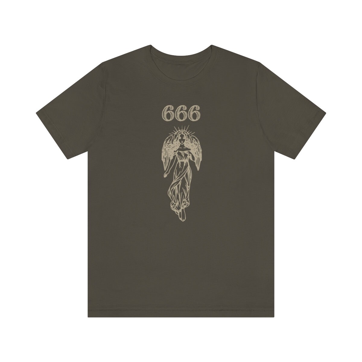 Angel Number 666 Shirt Angel Aesthetic Clothing Angel Core - Etsy