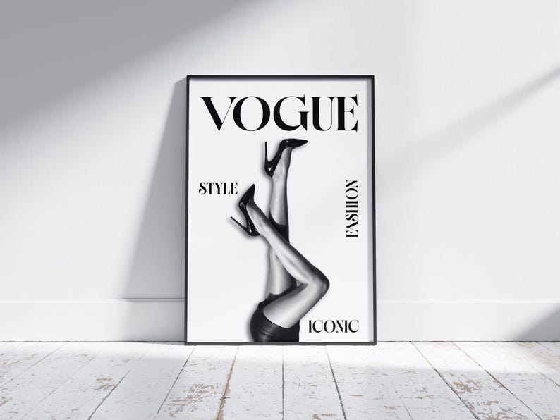 High Heel Legs Print, Black and White Fashion Art (digital Download) - Etsy