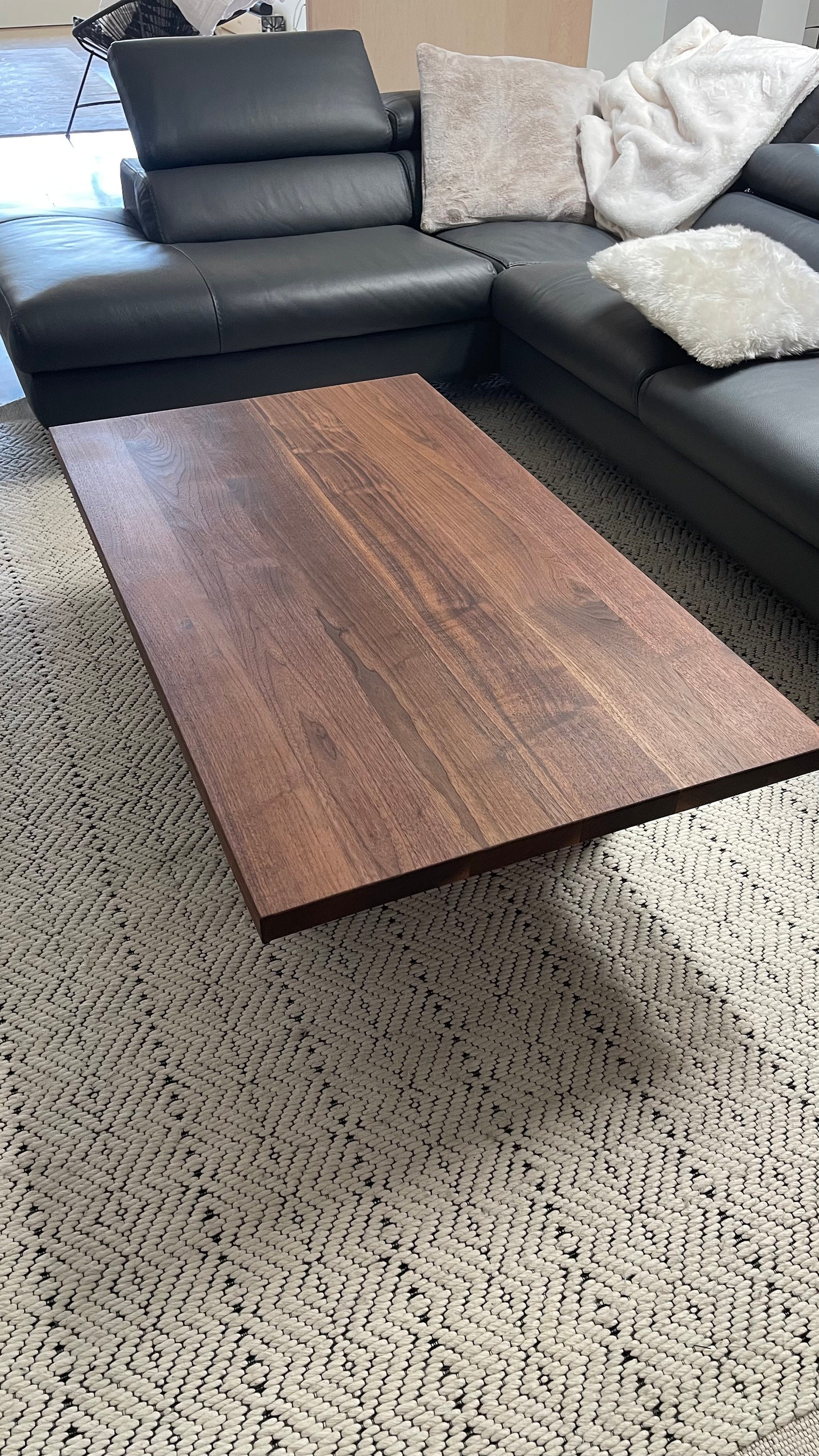 Solid Walnut Coffee Table - Etsy