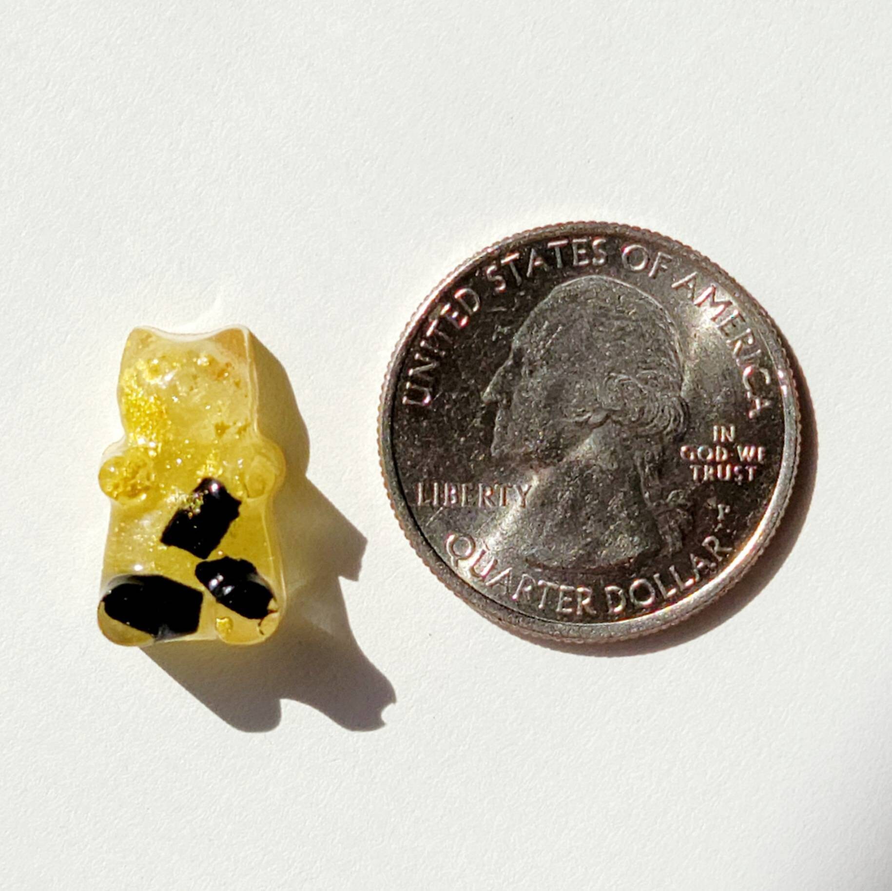 Rainbow Crystal Gummy Bear Figurine, Chakra Crystals, Resin Art ...