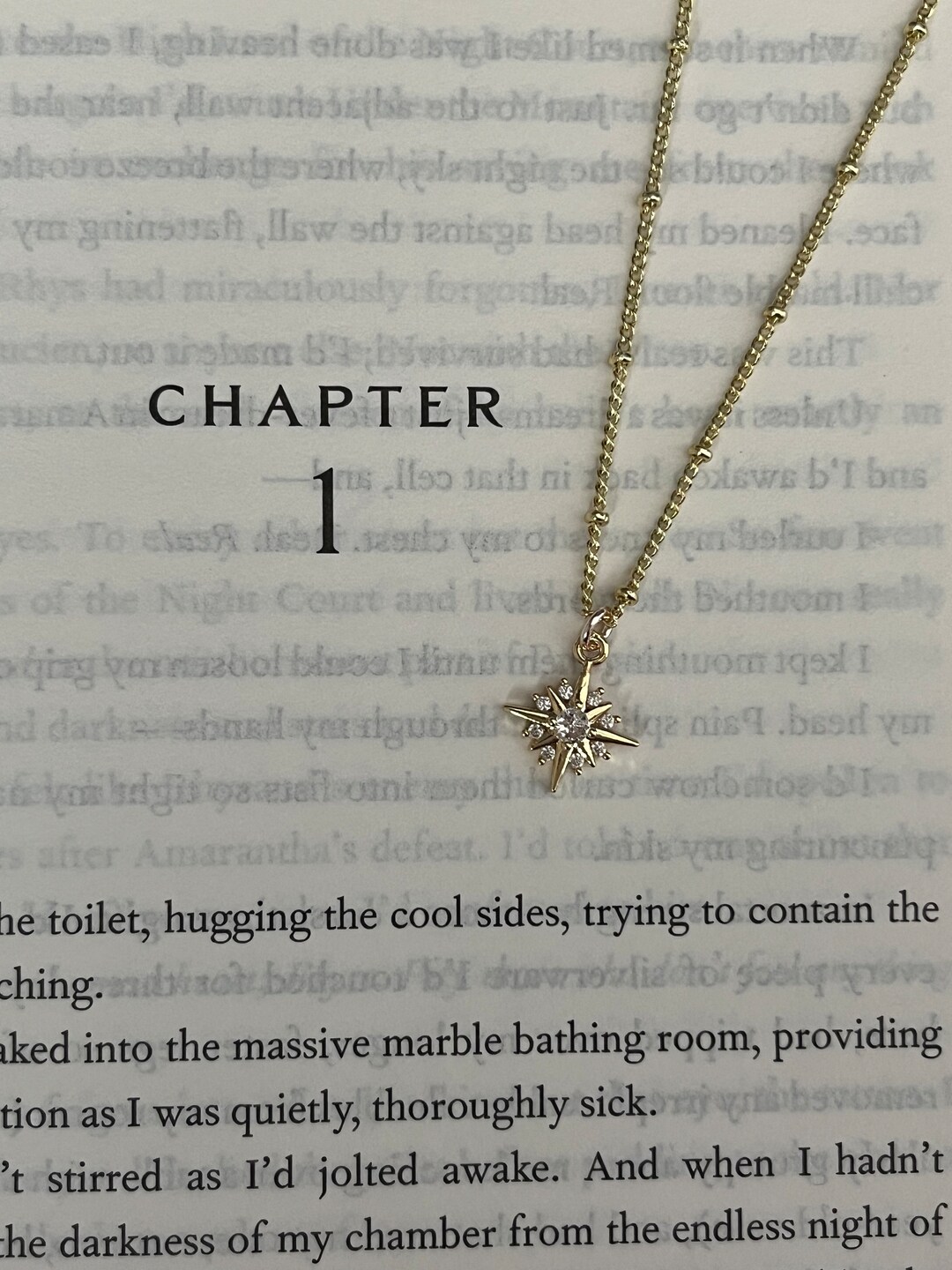 The Feyre Necklace ACOTAR Inspired Jewelry Booktok - Etsy