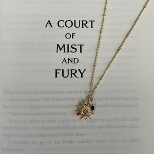 The Solstice Necklace ACOTAR Inspired Jewelry Booktok - Etsy