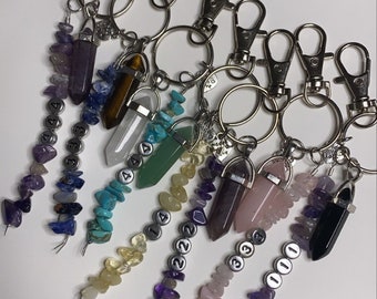 Angel Number Keychain - Etsy