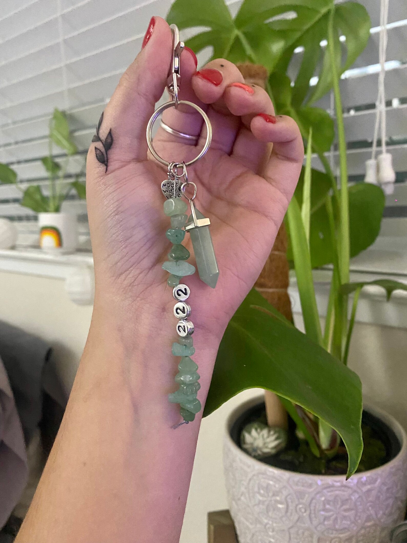 Angel Number Keychain Customize Your Own | Etsy