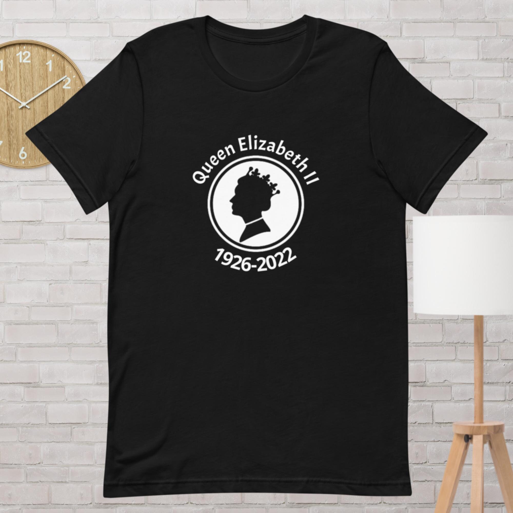 Queen Elizabeth T-shirt, RIP, God Save The Queen, Rest In Peace, Queen ...