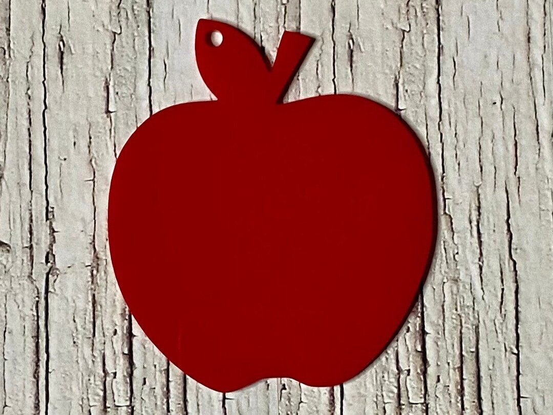 Apple Acrylic Blanks - Etsy
