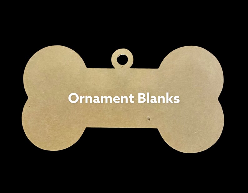 Dog Bone Acrylic Blank Ornament Blank Ornament Dog Bone | Etsy