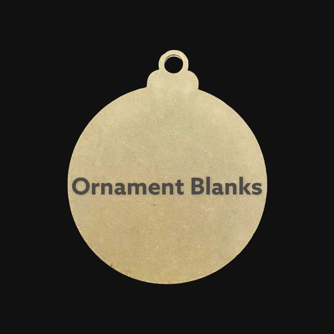 Acrylic Round Ornament Blanks Christmas Ornament Blanks | Etsy