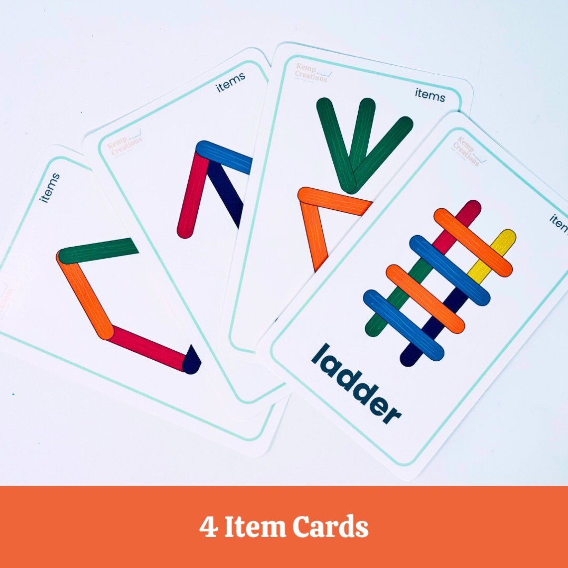 Popsicle Sticks Pattern Cards for Toddlers - Montessori Activities ...