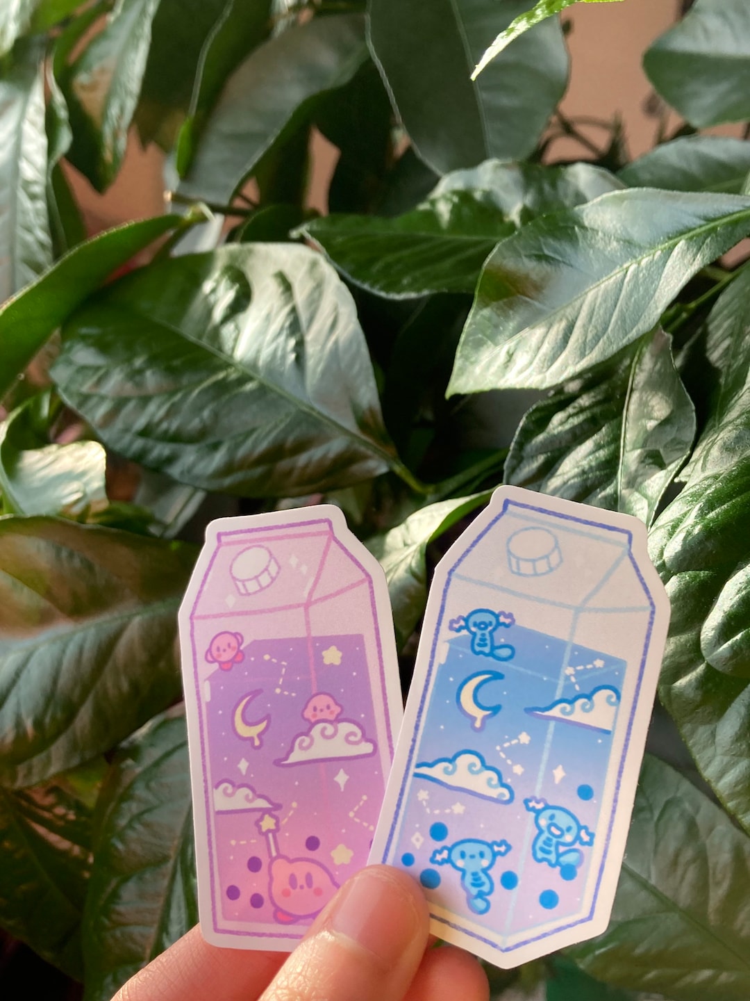 Aesthetic Carton Kirby / Wooper Sticker - Etsy