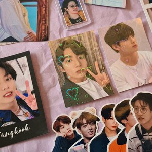 BTS ULTIMATE Bias Photo and Sticker Pack | Photocards, Holographic Pcs ...