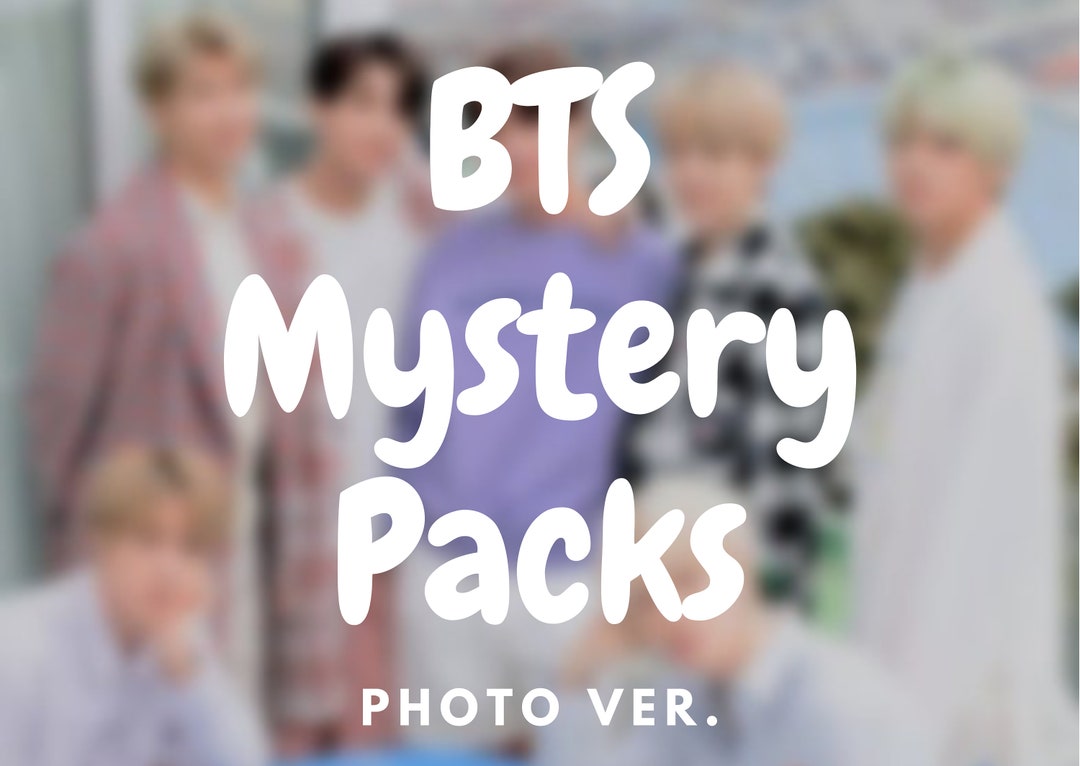 BTS Mystery Pack | A Suprise Grab Bag of Photos, Photocards and More of ...