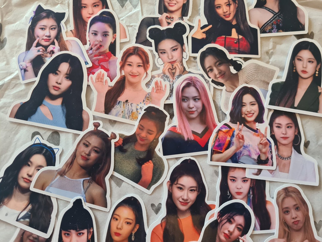 ITZY KPOP Sticker Pack | Yeji Ryujin Chaeryeong Lia Yuna | 5 10 15 20 ...