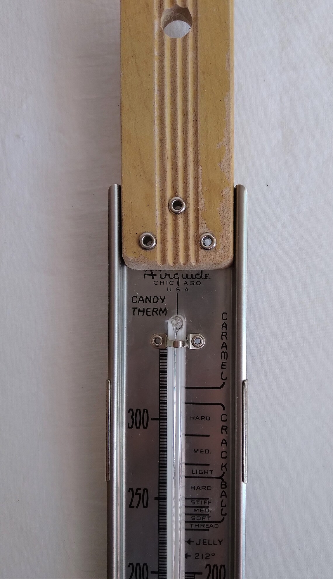 Vintage Candy Thermometer by Airguide Deep Fry Thermometer - Etsy