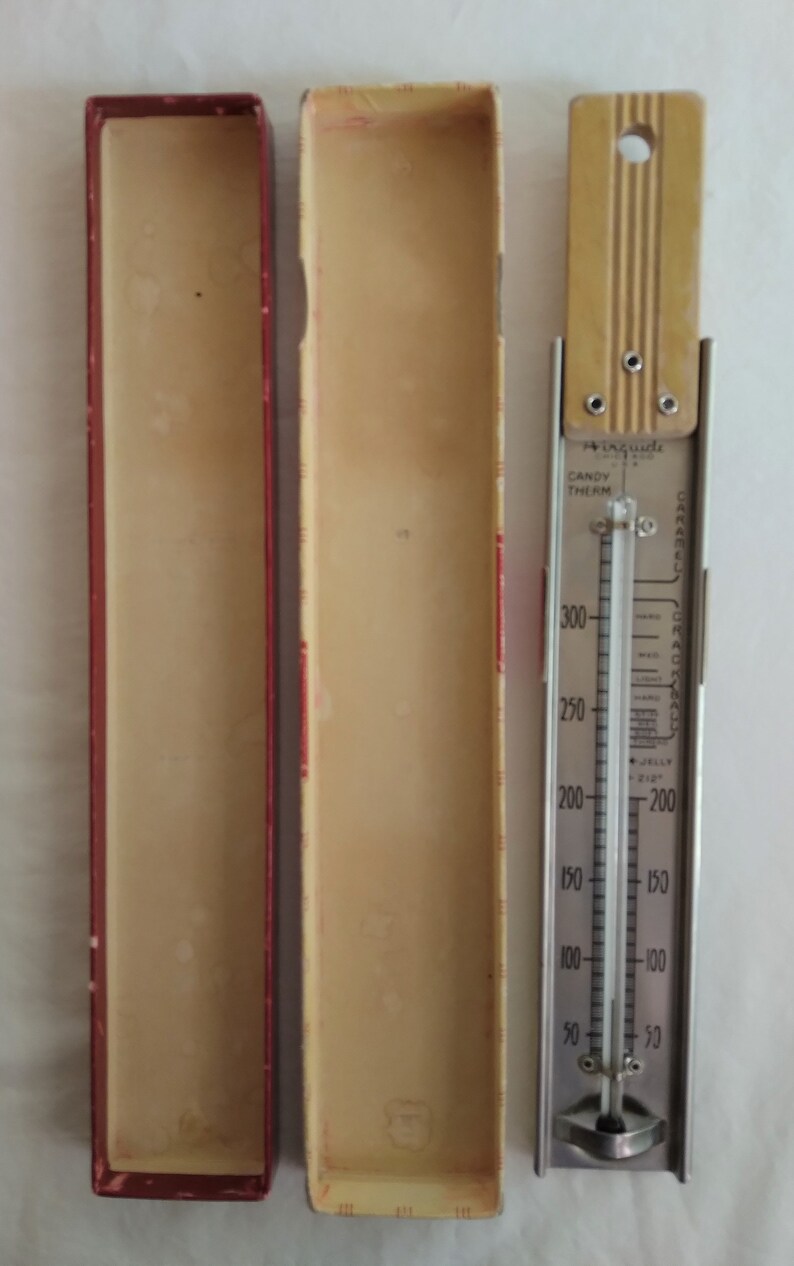 Vintage Candy Thermometer by Airguide Deep Fry Thermometer - Etsy