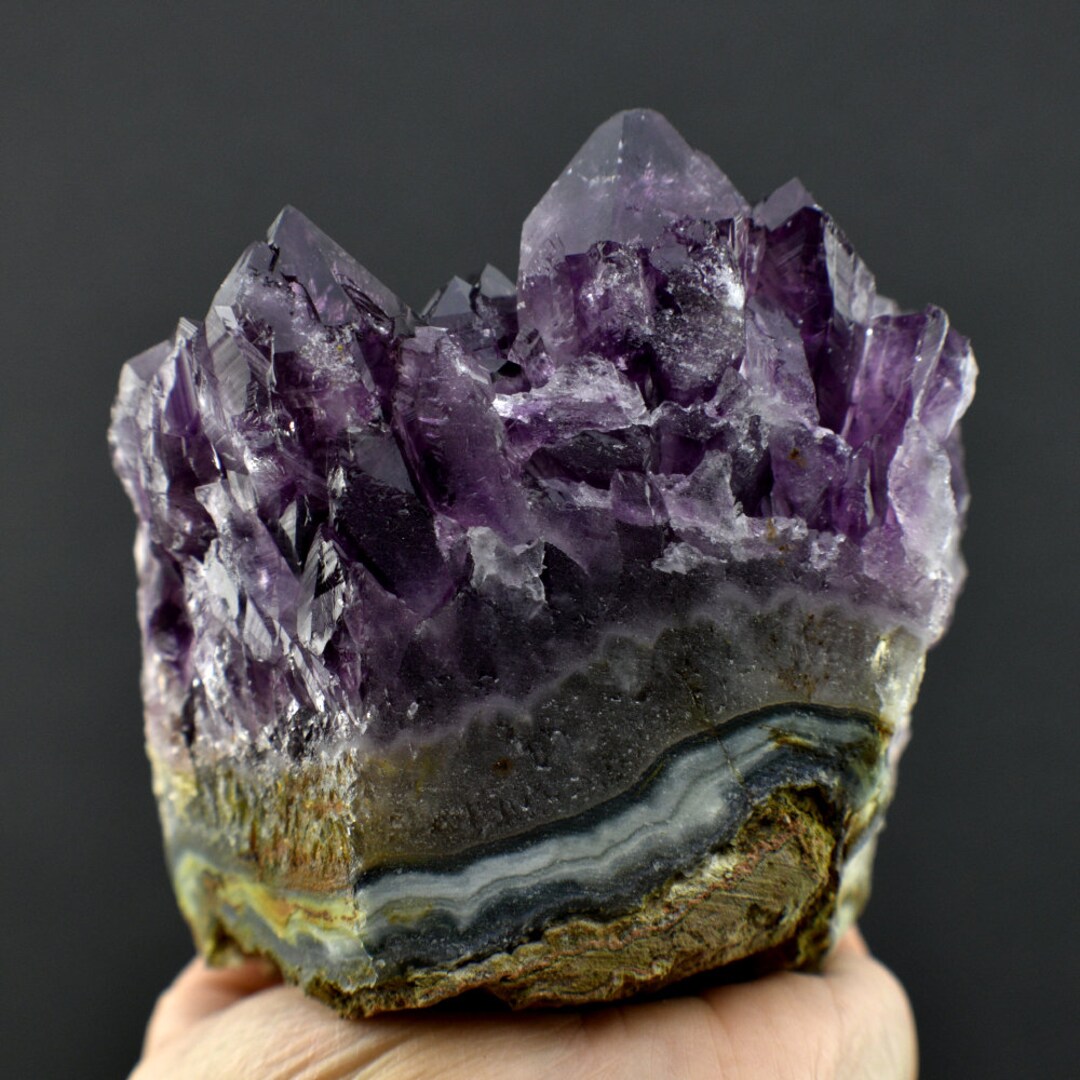 Amethyst Extra-size Pointy Cut Base Specimen 2.81lbs - Etsy