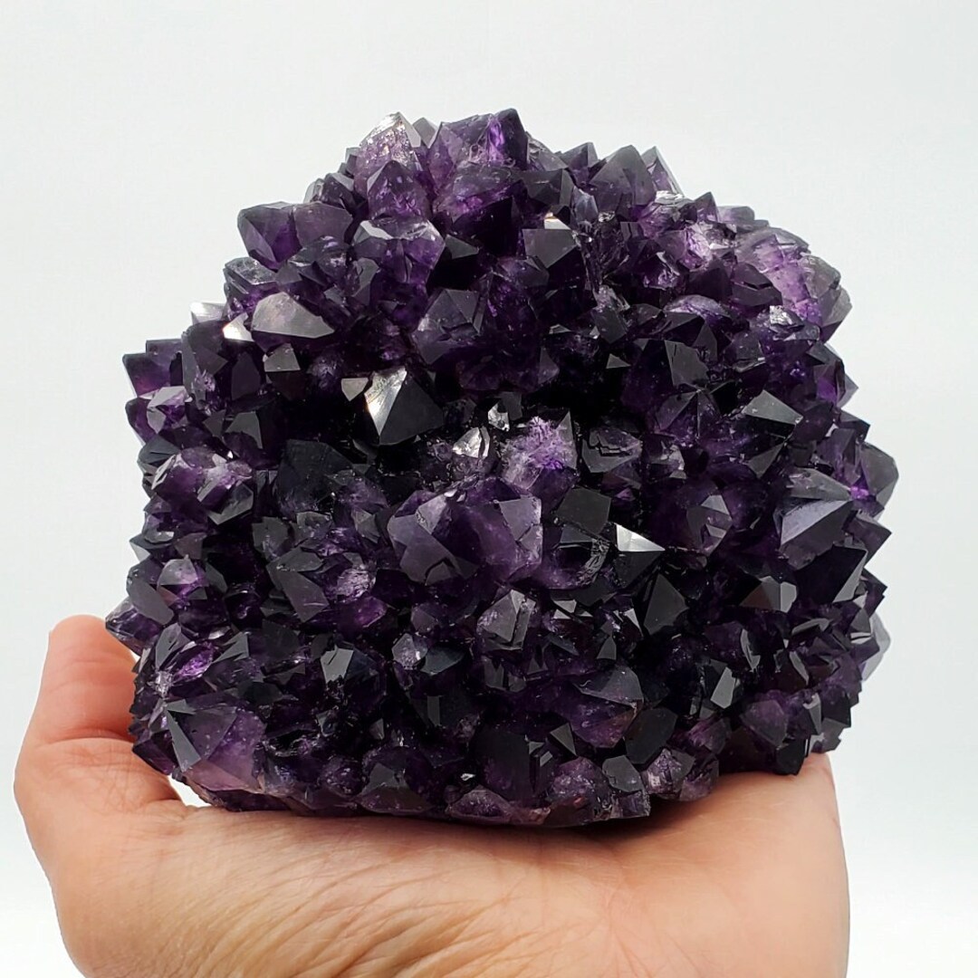 Amethyst Hedgehog Formation Super Saturated (almost Black) 1.83LBS - Etsy