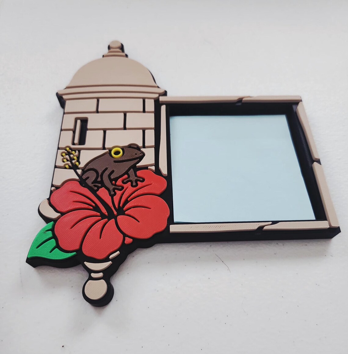 Puerto Rico Morro & Coqui 3D Printed Sticky Note Holder - Etsy