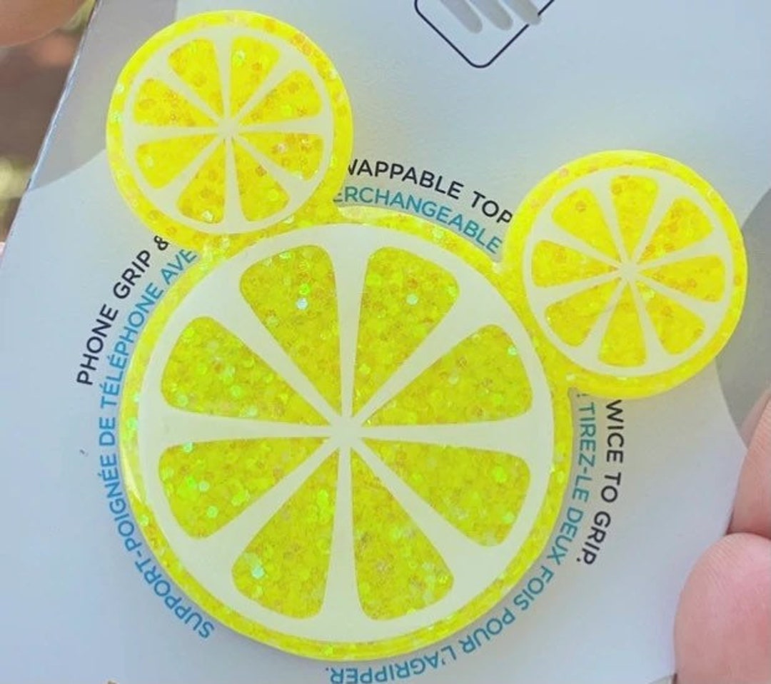Disney Phone Grips - Mickey Lemon - Etsy