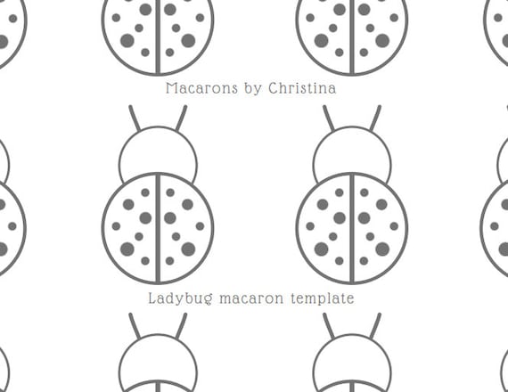 Blank Ladybug Template