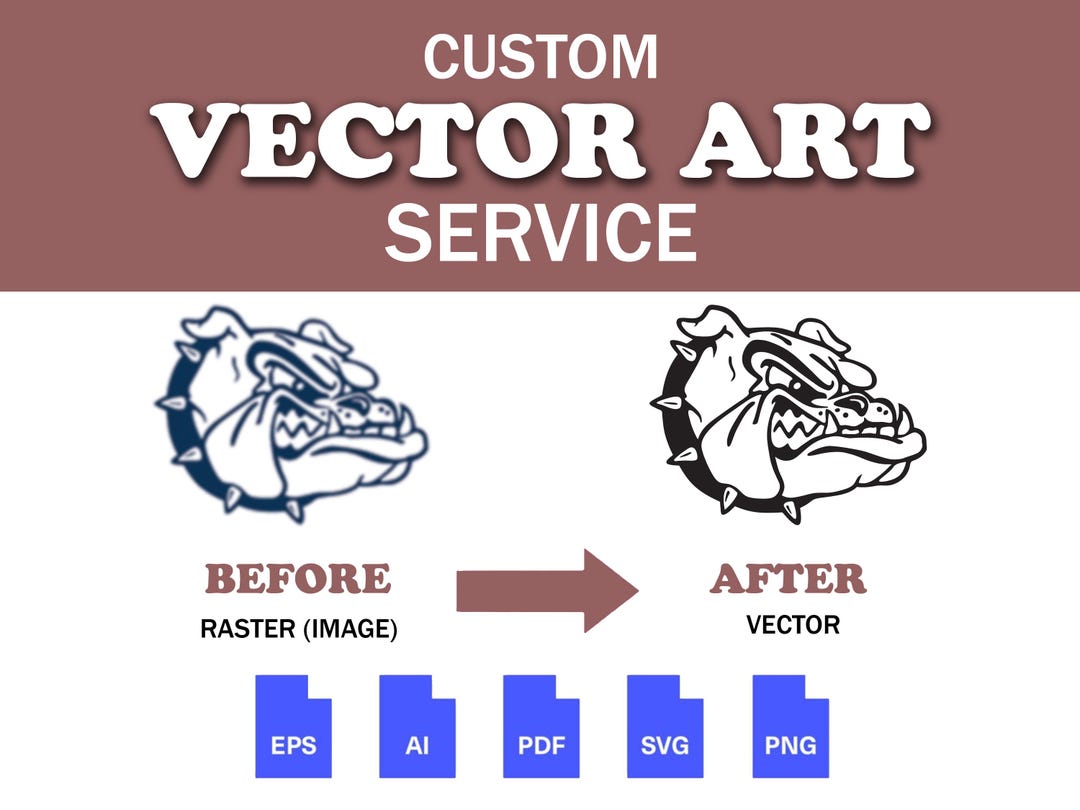 Custom Vector Logo | Image to SVG Conversion (digital File) - Etsy