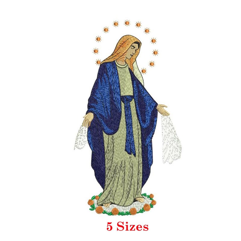 Virgin Mary Patch - Etsy