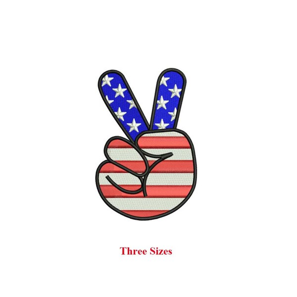 Patriotic Embroidery - Etsy