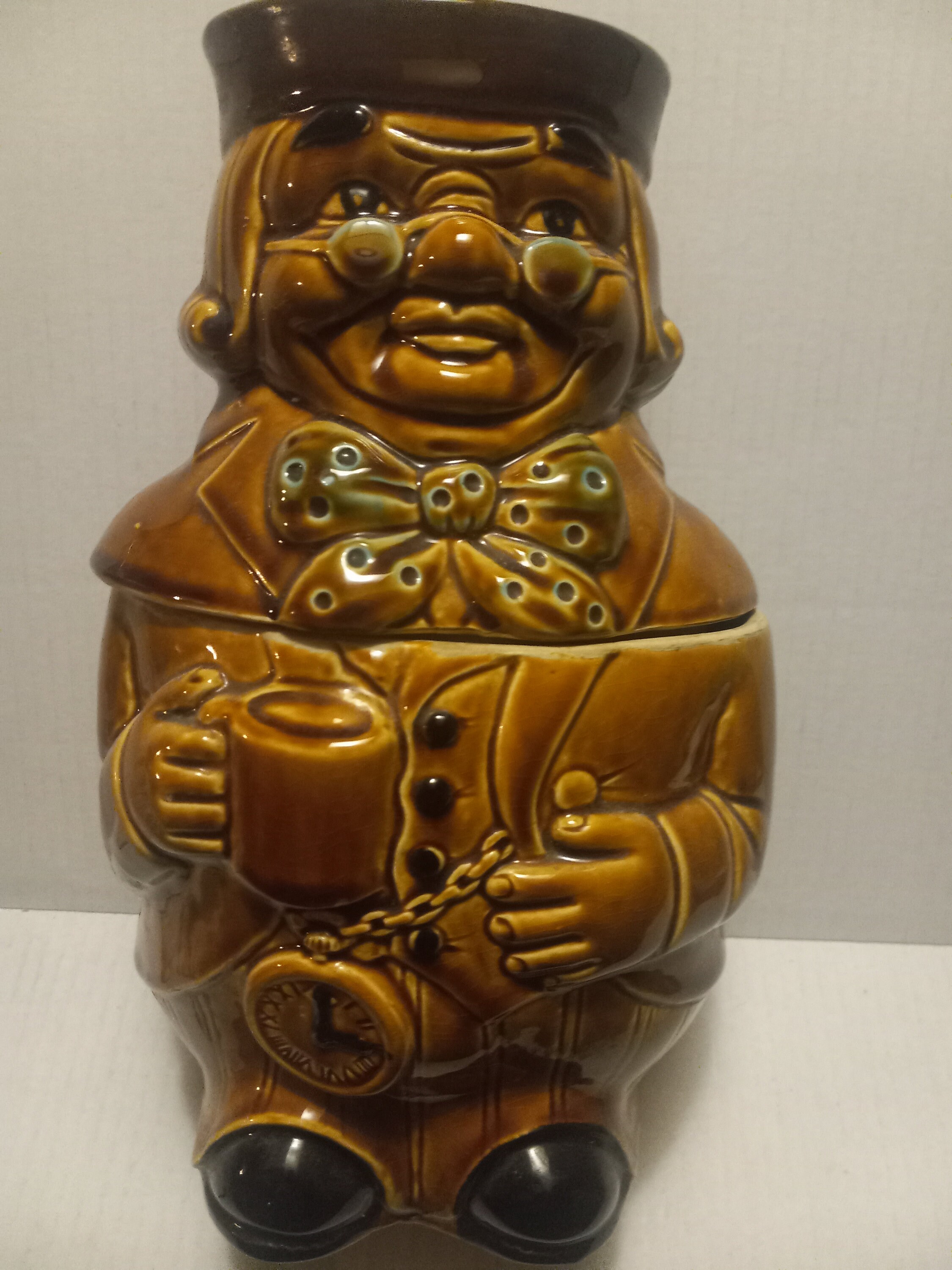 Mid Century Toby Japan Ben Franklin Cookie Jar - Etsy