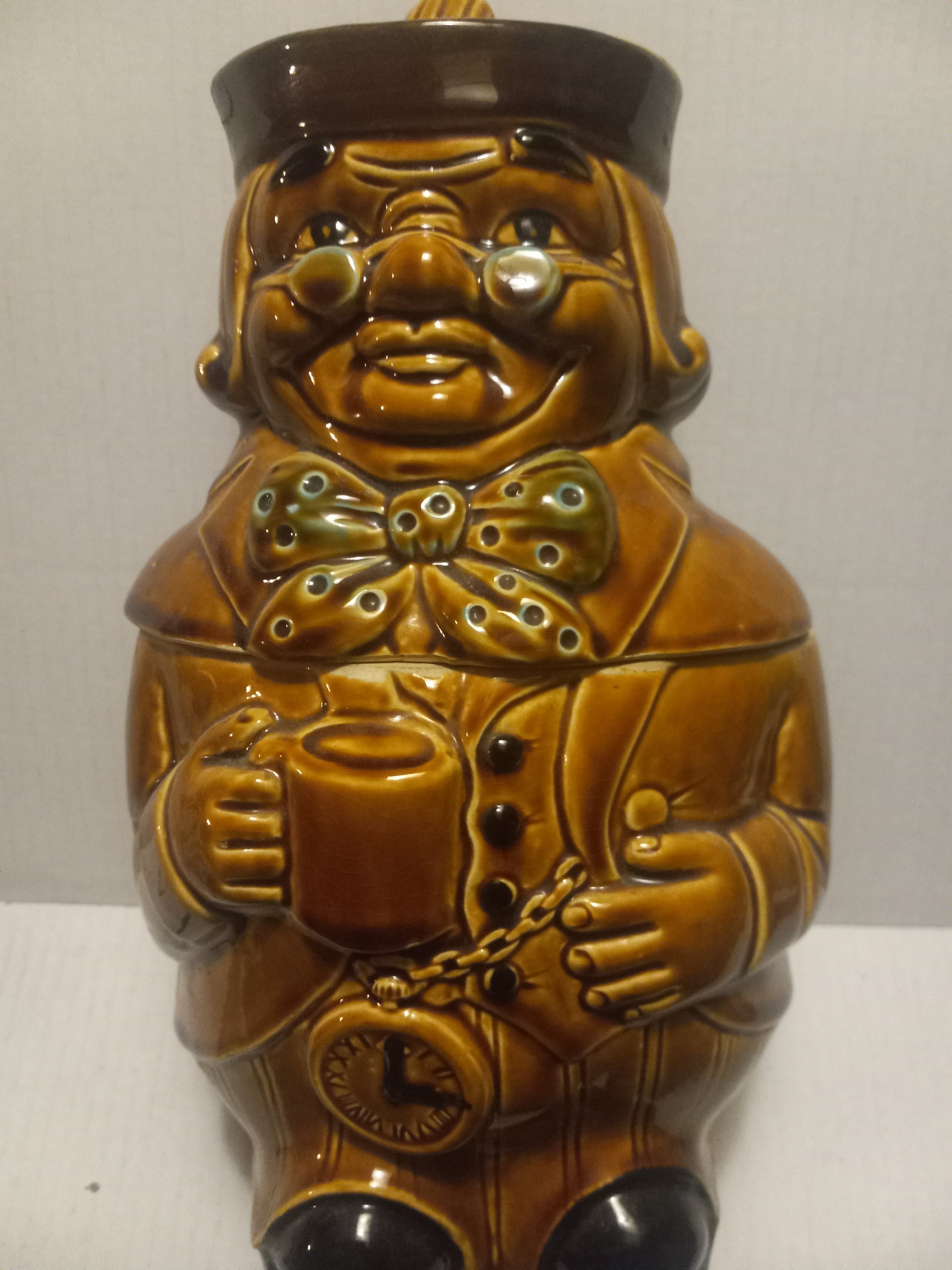 Mid Century Toby Japan Ben Franklin Cookie Jar - Etsy