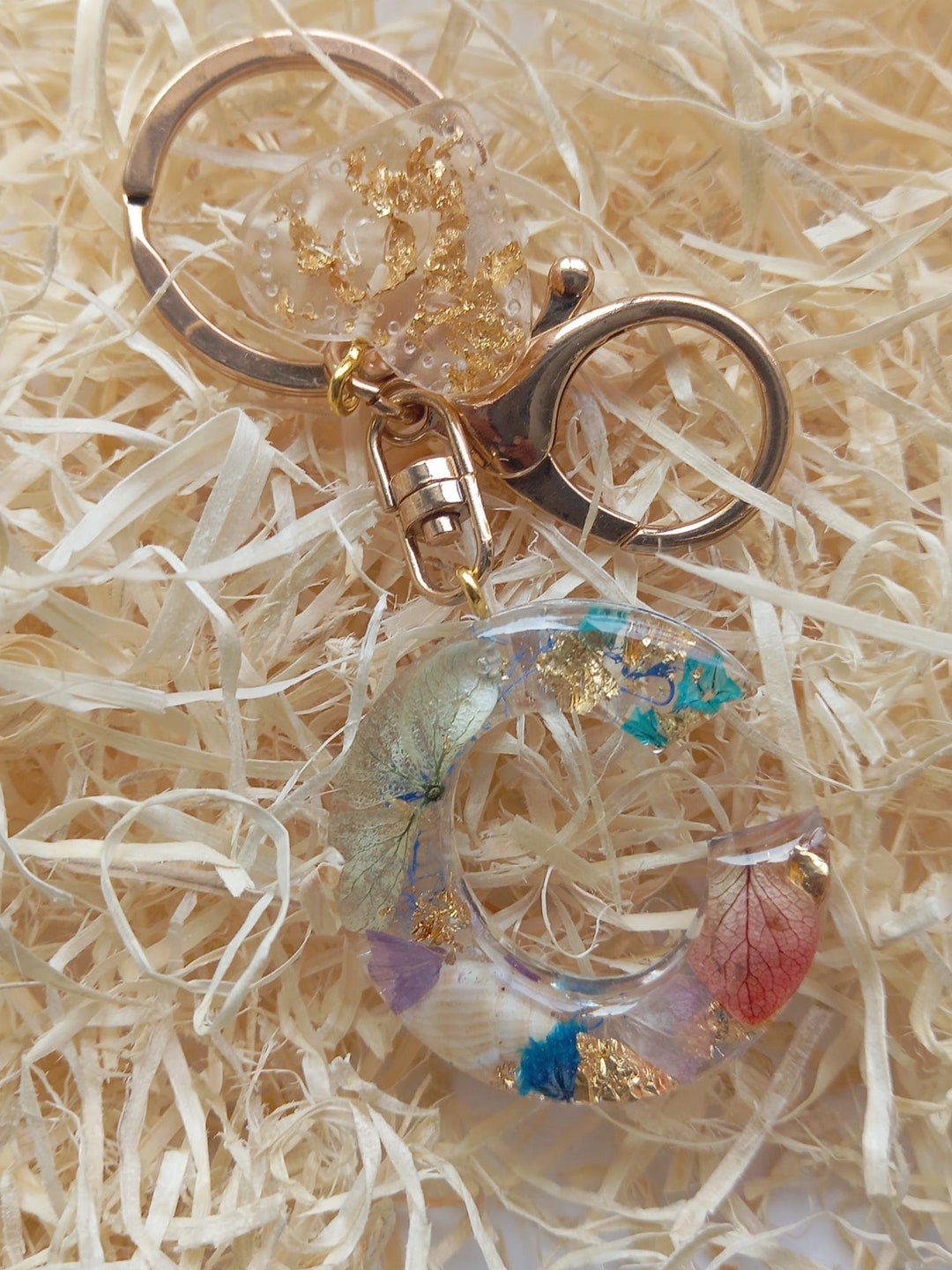 Custom Resin Letter C Keychain, Custom Letter Keychain, Alphabet ...