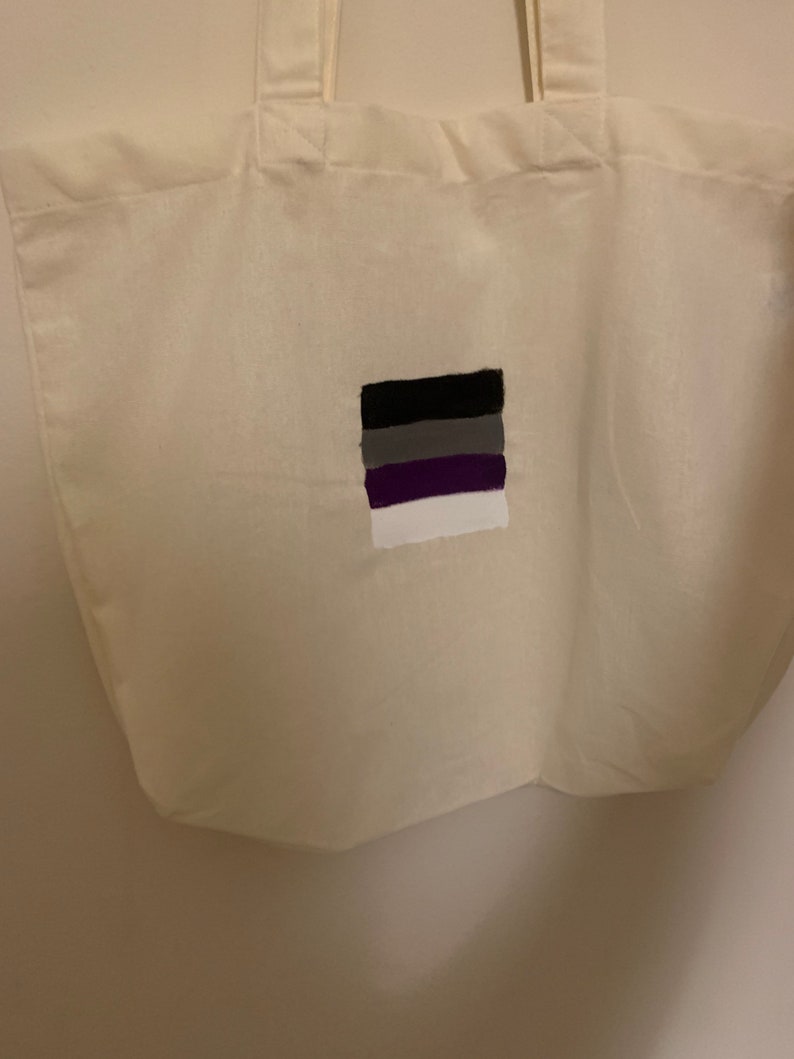 Tote Bag With My Custom LGBTQIA Watercolor Piece - Etsy