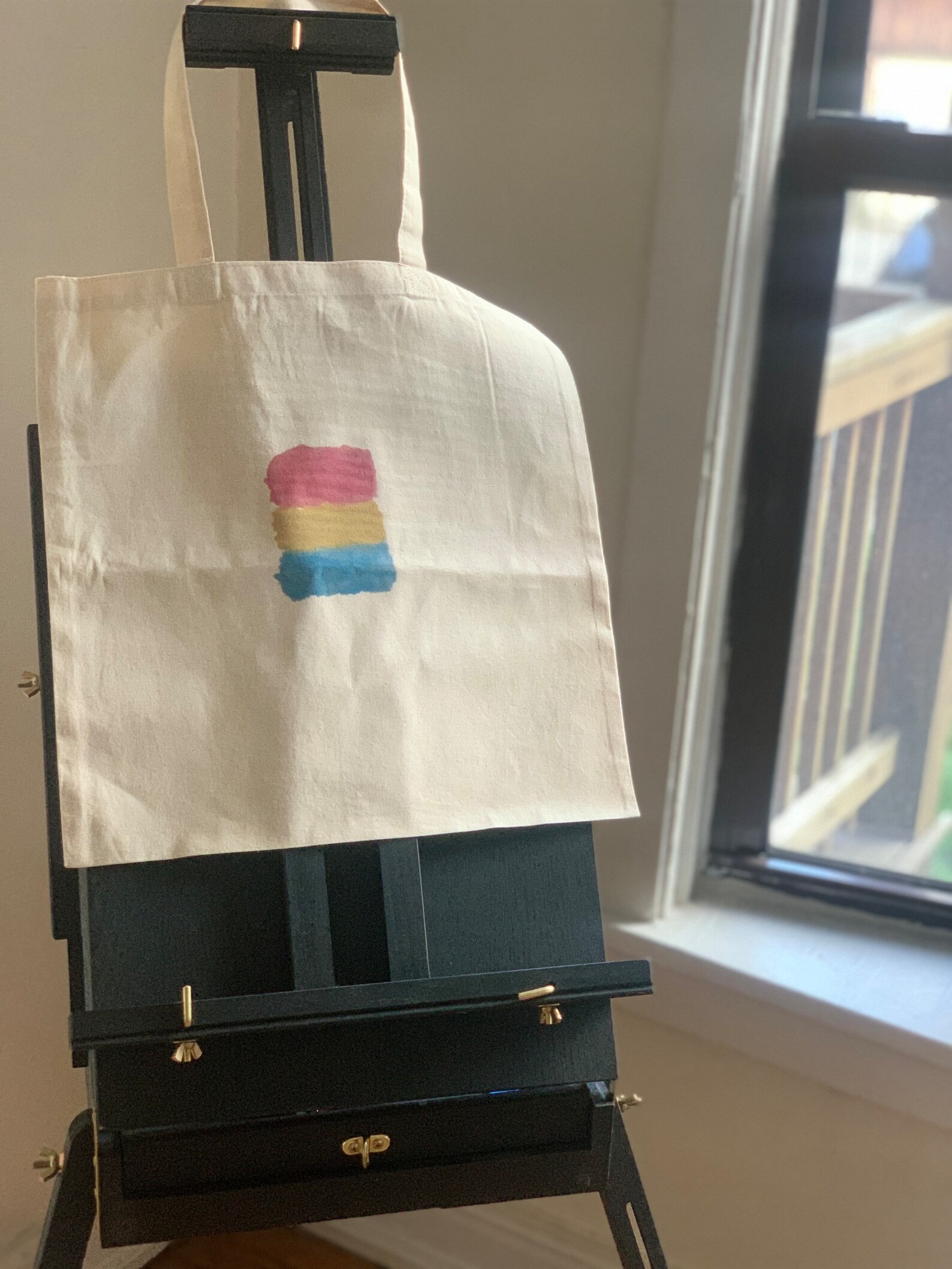 Tote Bag With My Custom LGBTQIA Watercolor Piece - Etsy