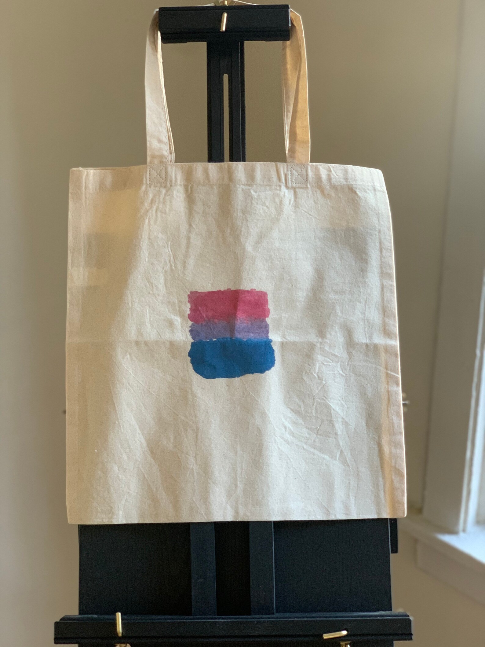 Tote Bag With My Custom LGBTQIA Watercolor Piece - Etsy